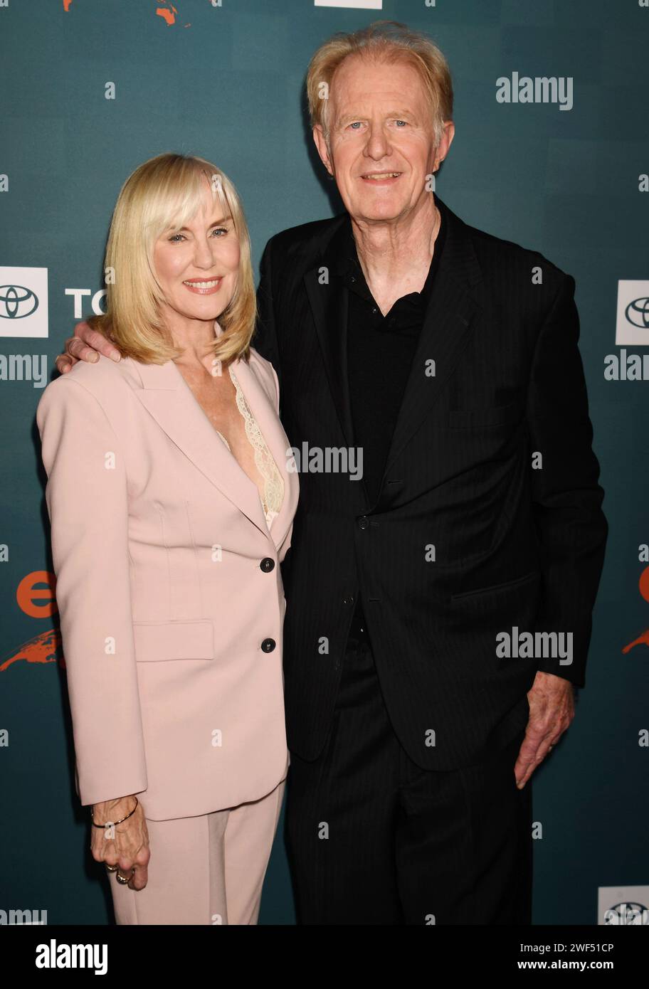 LOS ANGELES, CALIFORNIA - JANUARY 27: (L-R) Rachelle Carson Begley and ...