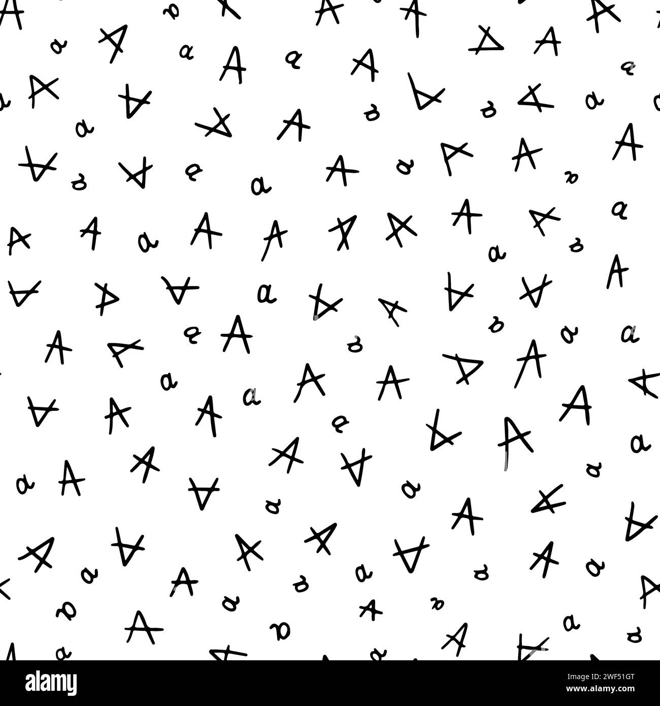 Small letter a Cut Out Stock Images & Pictures - Alamy