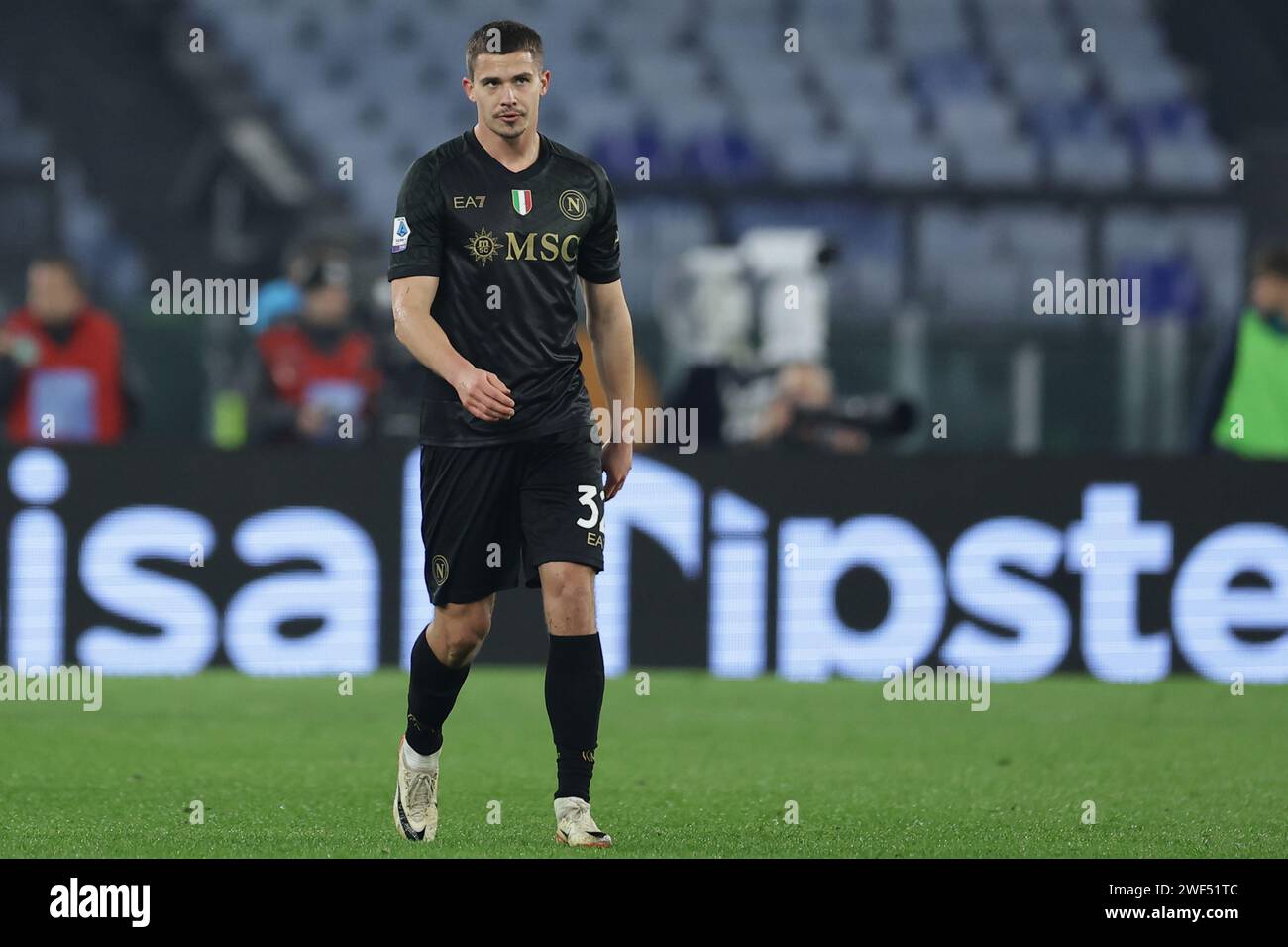 SSC Napoli’s Belgian defender Leander Dendoncker looks during the Serie ...