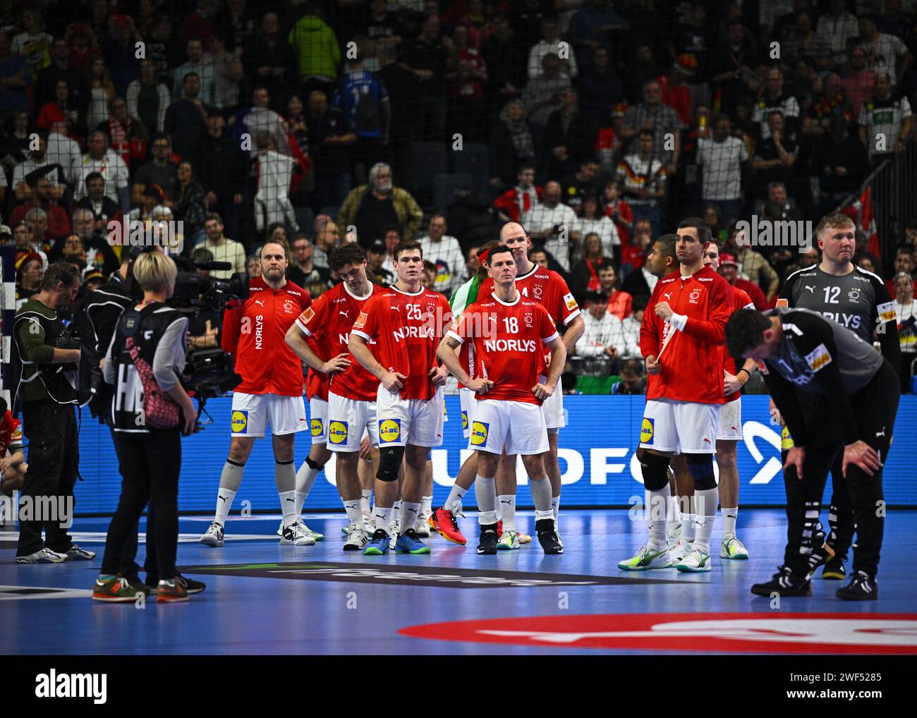 Cologne, Germany. 28th Jan, 2024. Handball: European Championship ...