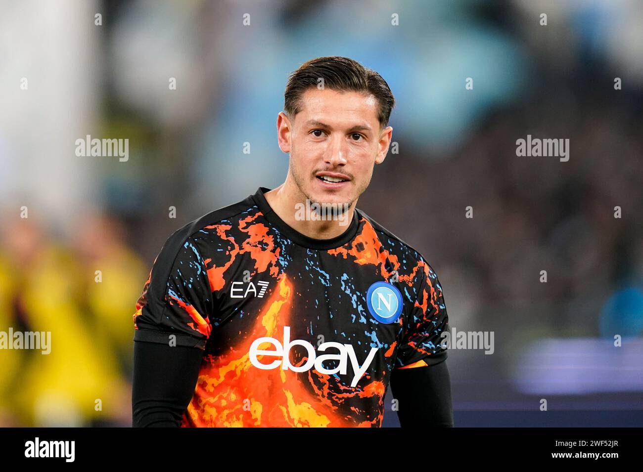Rome, Italy. 28th Jan, 2024. Pasquale Mazzocchi of SSC Napoli looks on ...