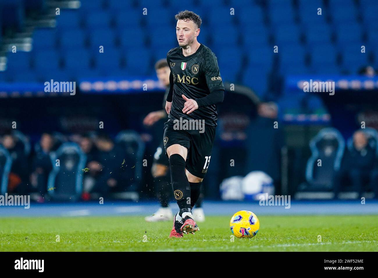 Rome, Italy. 28th Jan, 2024. Amir Rahmani of SSC Napoli during the ...
