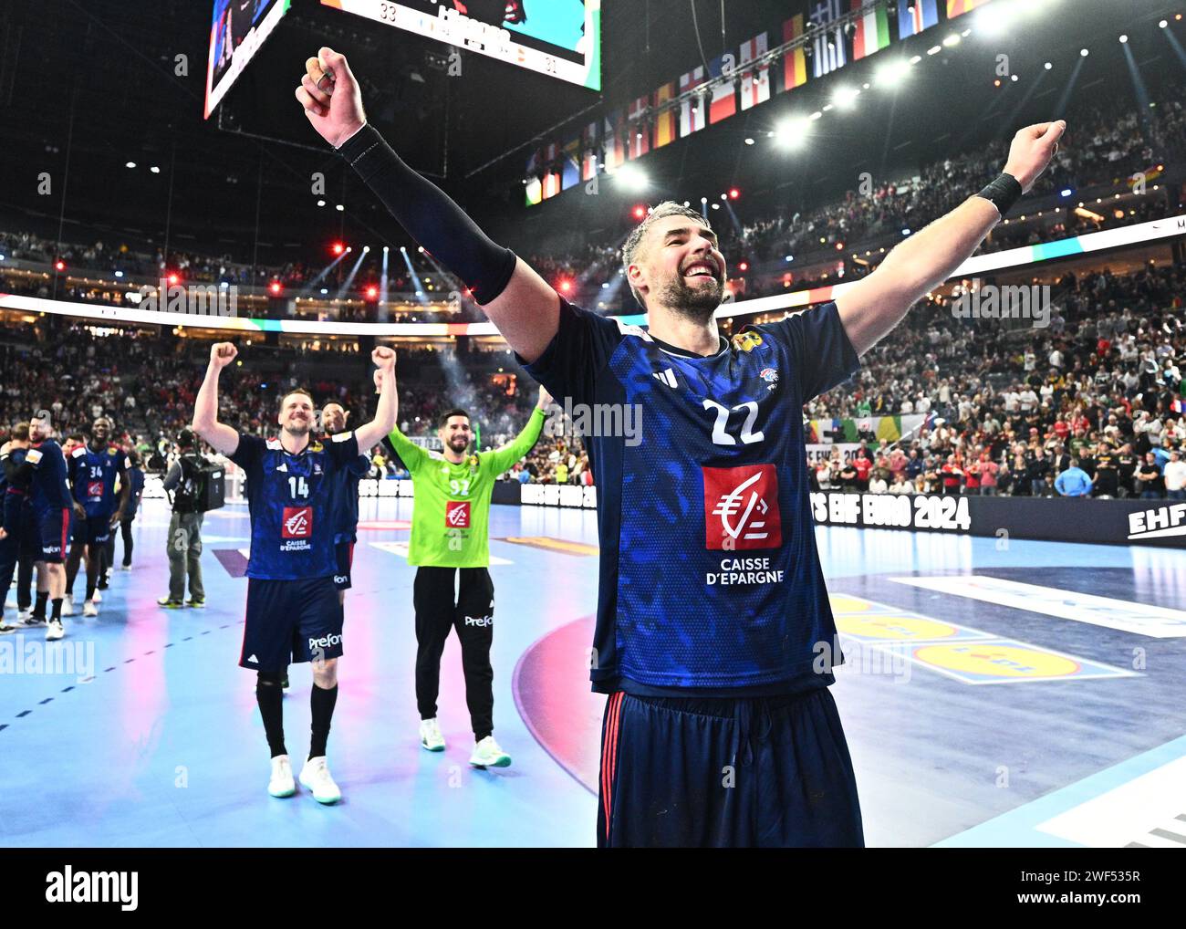Cologne, Germany. 28th Jan, 2024. Handball: European Championship ...