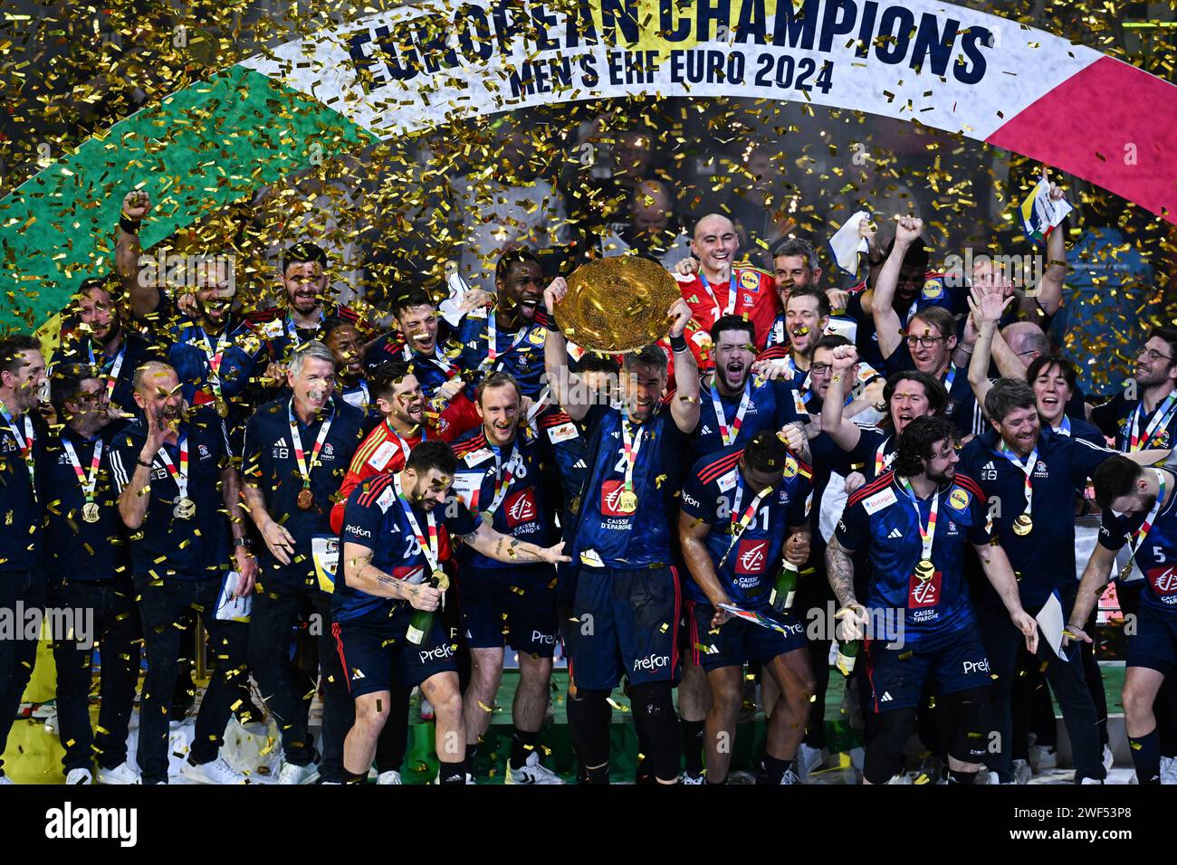 Cologne, Germany. 28th Jan, 2024. Handball: European Championship ...
