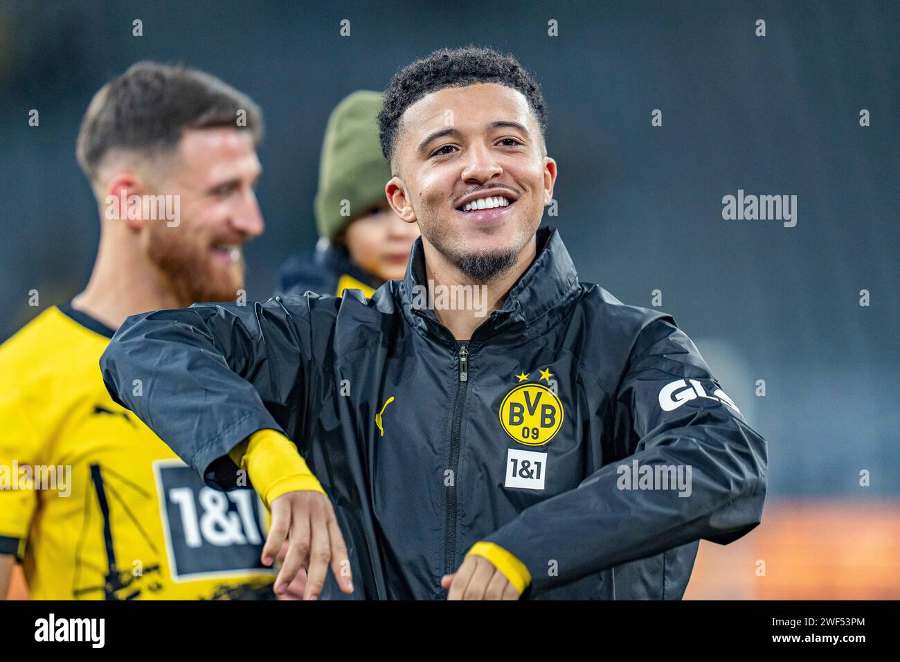 Dortmund, Deutschland. 28th Jan, 2024. Jadon Malik Sancho (Borussia ...