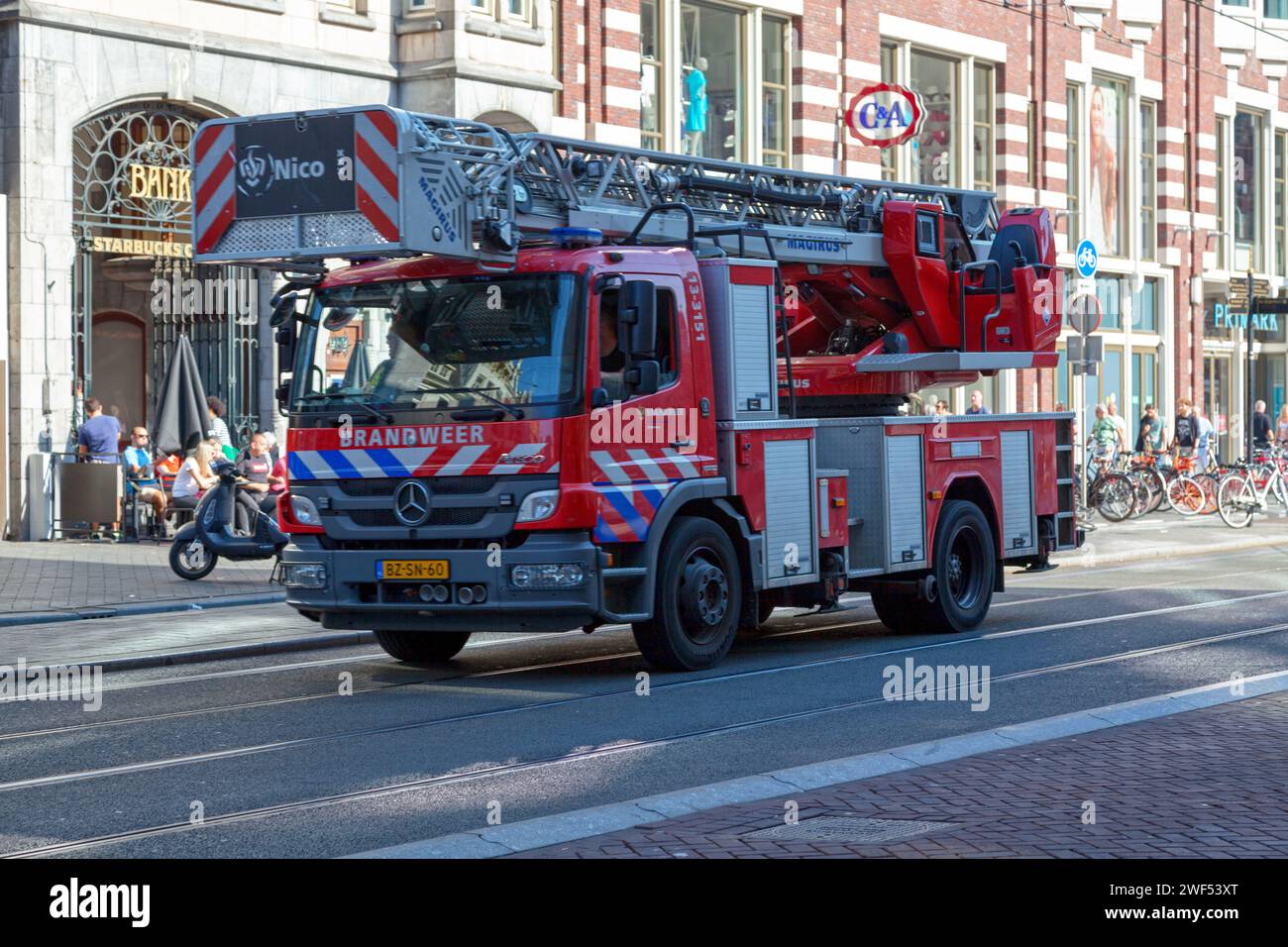 Dutch fire truck hi-res stock photography and images - Alamy