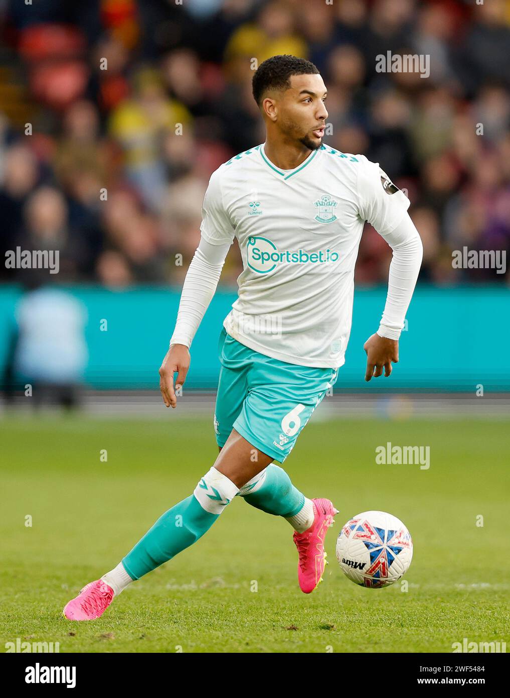 Southampton's Mason Holgate during the Emirates FA Cup fourth round ...
