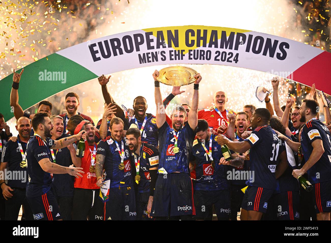 Cologne, Germany. 28th Jan, 2024. Handball: European Championship ...