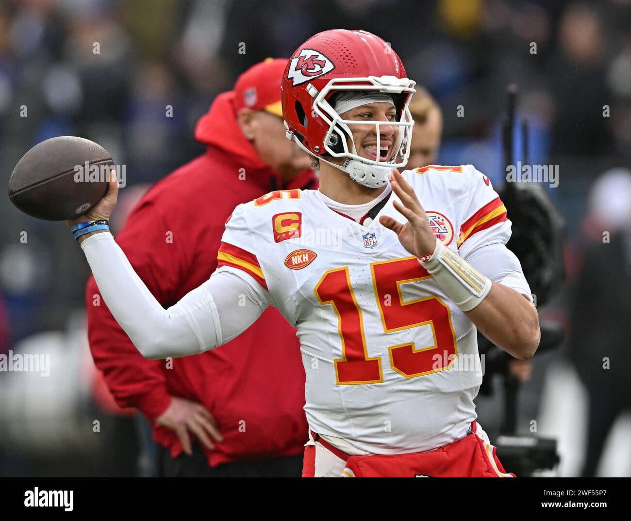 Baltimore, United States. 28th Jan, 2024. Kansas City Chiefs ...