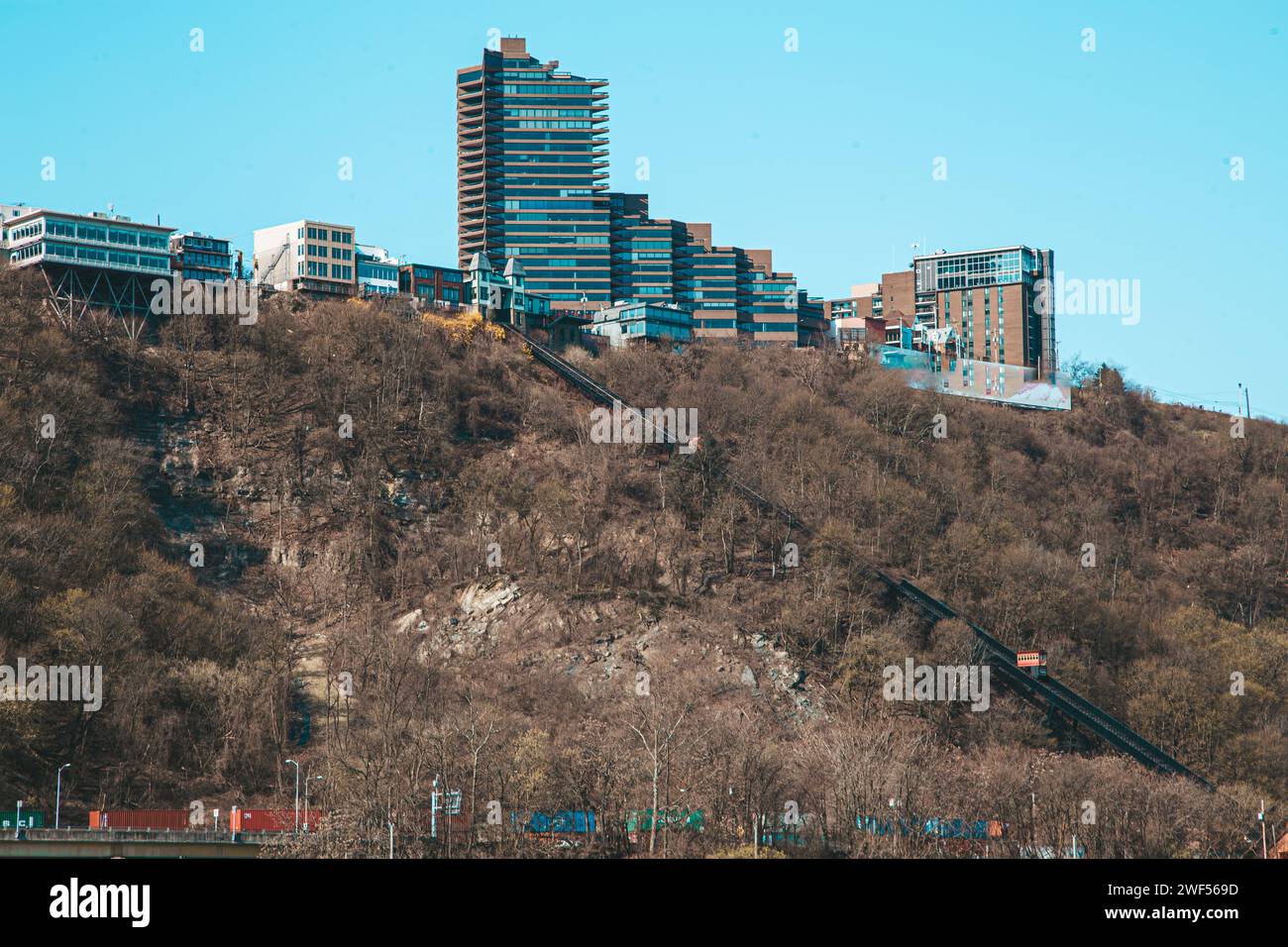duquesne incline in Pittsburgh Pennsylvania Stock Photo - Alamy