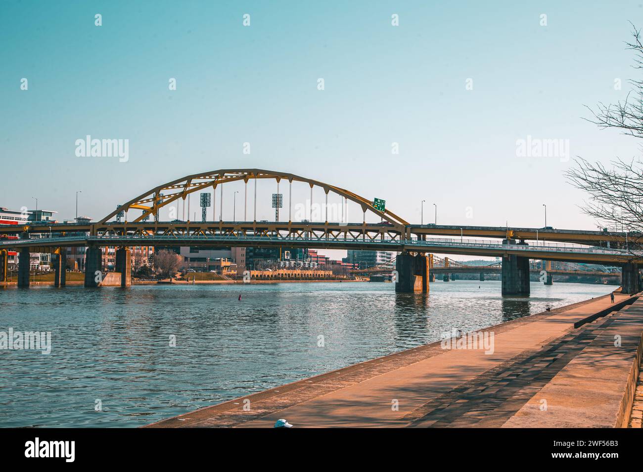 Bridge in Pittsburgh Pennsylvania Stock Photo - Alamy