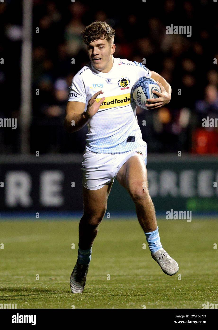 Exeter Chief's Zack Wimbush during the Gallagher Premiership match at ...