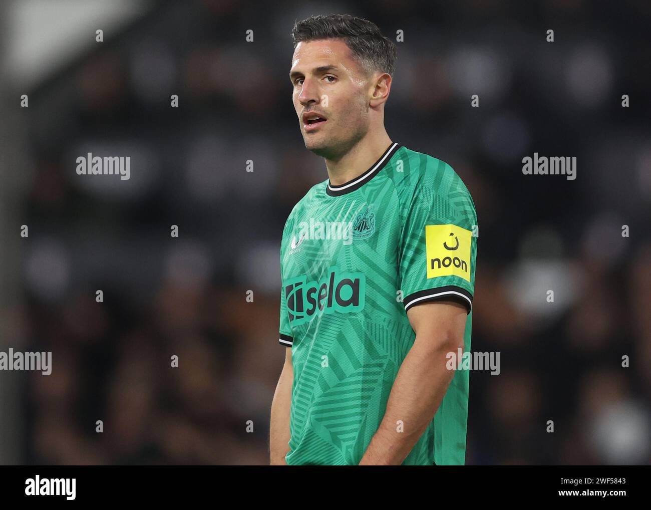London, UK. 27th Jan, 2024. Fabian Schar of Newcastle United during the ...
