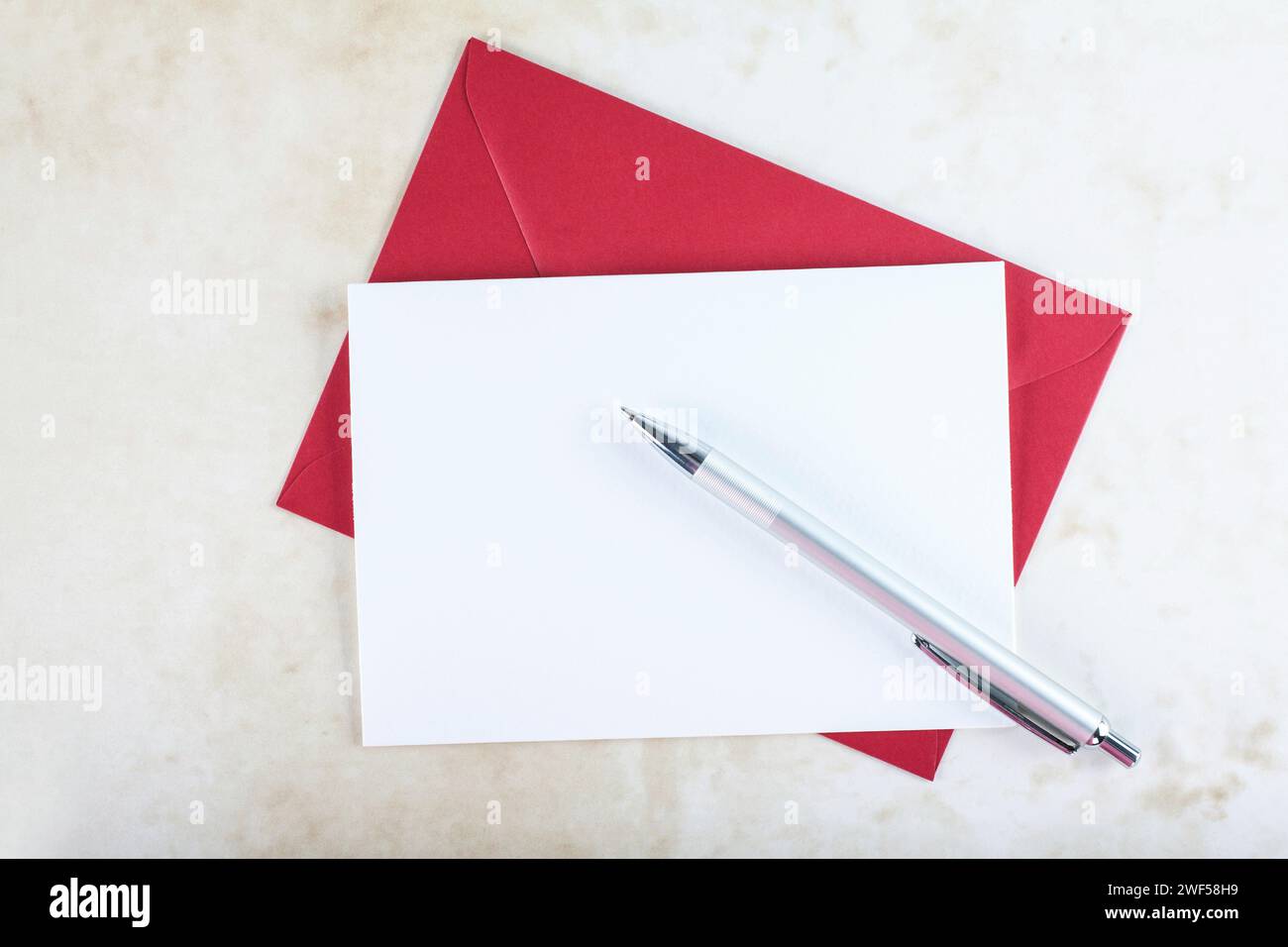 Blank invitation card hi-res stock photography and images - Alamy
