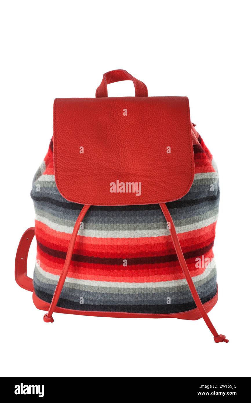 Leather backpack hi-res stock photography and images - Alamy