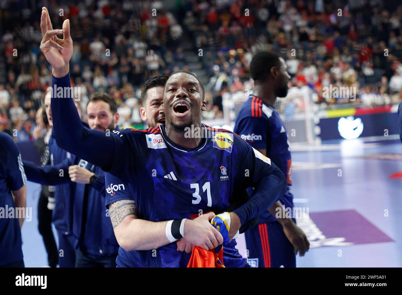 28.01.2024, Lanxess Arena, Koeln, GER, EHF Euro 2024, Men, Finale ...