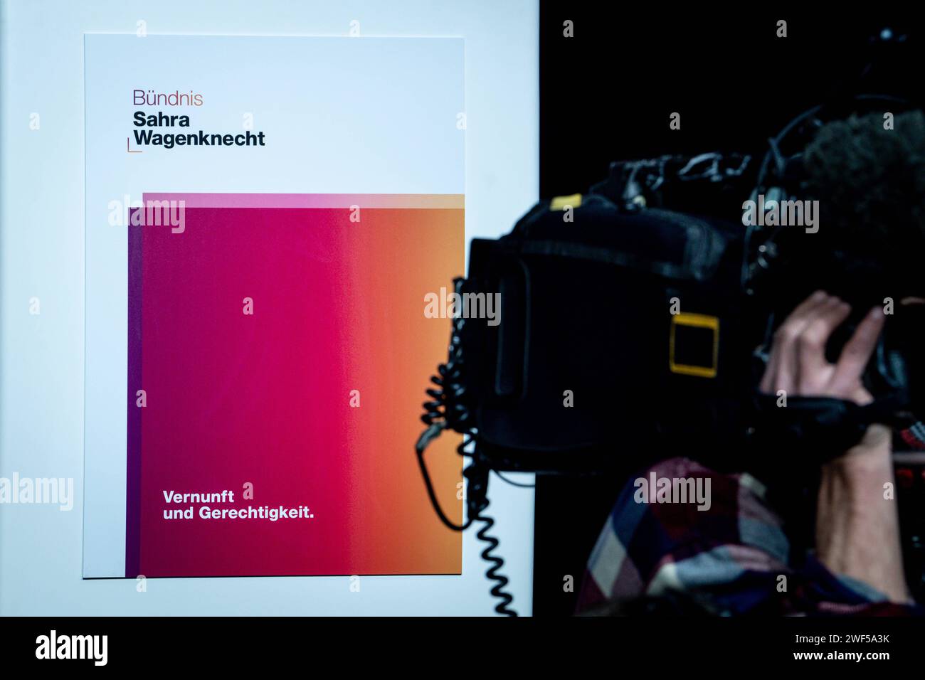 Symbolbild Logo Partei Buendnis Sahra Wagenknecht Logo der neuen Partei ...