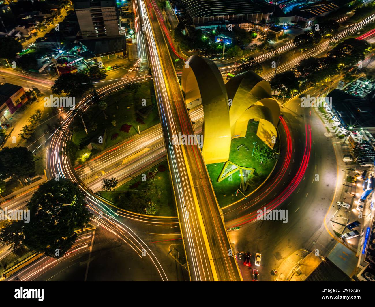 Officially the Arcos del Tercer Milenio Third Millennium Arches is a ...