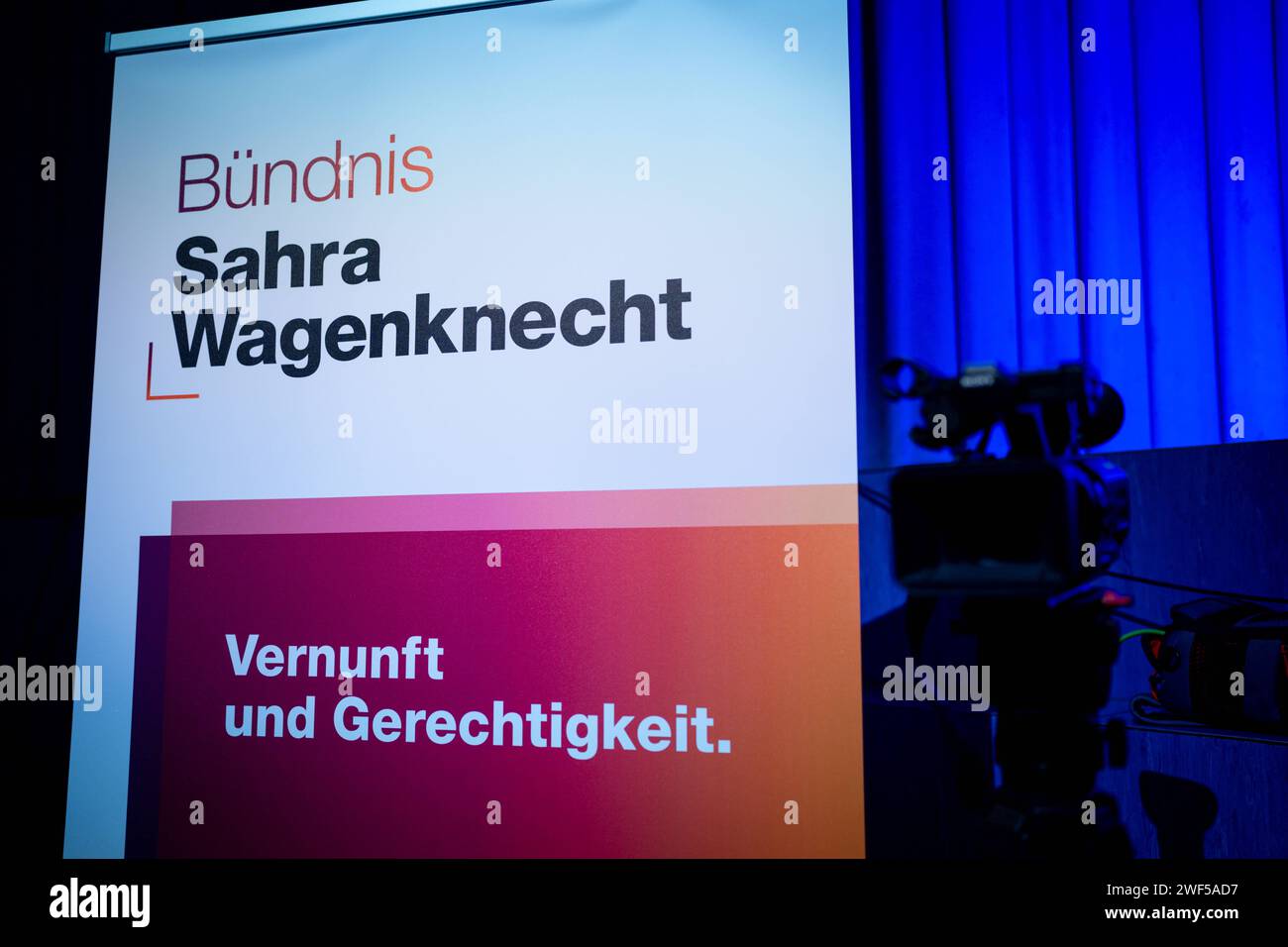 Symbolbild Logo Partei Buendnis Sahra Wagenknecht Logo der neuen Partei ...