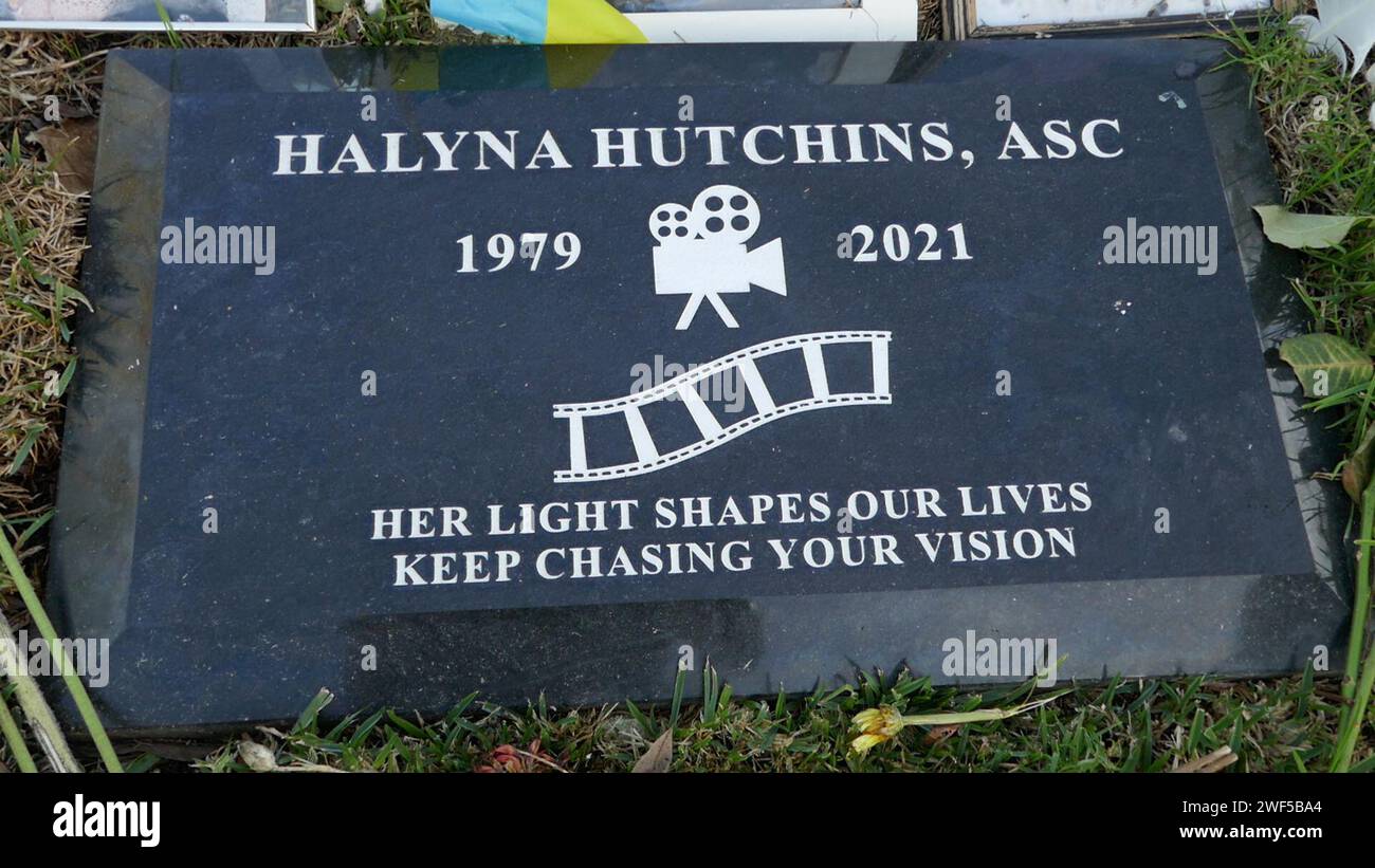 Los Angeles, California, USA 27th January 2024 Cinematographer Halyna ...