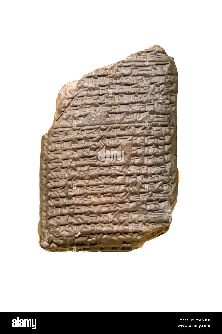First known deed of Mardin tablet, 7th century B.C., Gimavaz ...