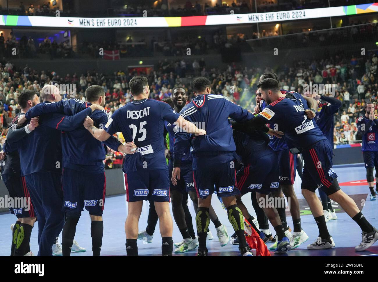 Cologne, France. 28th Jan, 2024. © Laurent Lairys/MAXPPP - Celebration ...