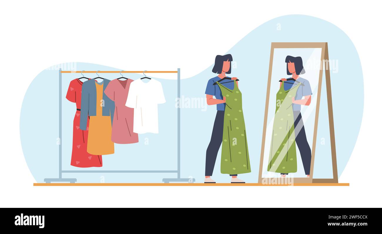 From fitting dress Cut Out Stock Images & Pictures - Alamy