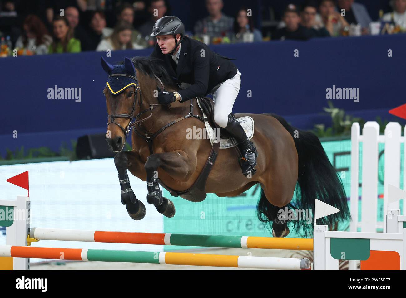 AMSTERDAM, NETHERLANDS - JANUARY 28 : Daniel Coyle (IRL) Legacy winner ...