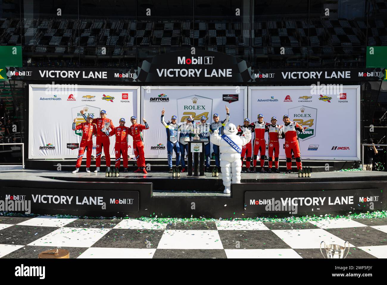Daytona Beach, USA. 28th Jan, 2024.MOLINA Miguel (esp), Af Corse ...