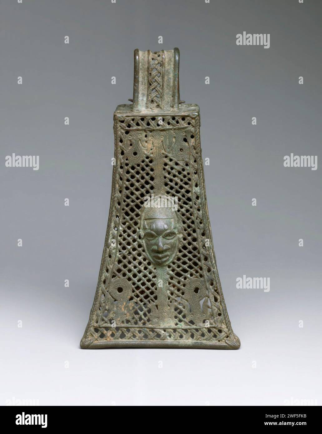 Bell from Benin Kingdom of Nigeria. 19th century. Held by The ...