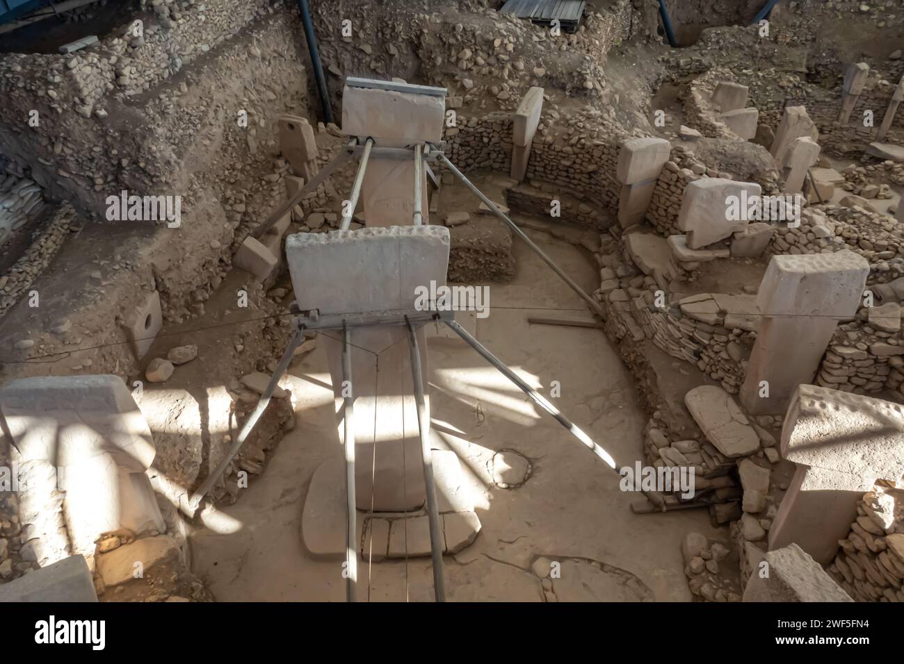Göbekli Tepe, a Neolithic archaeological site in the Southeastern ...