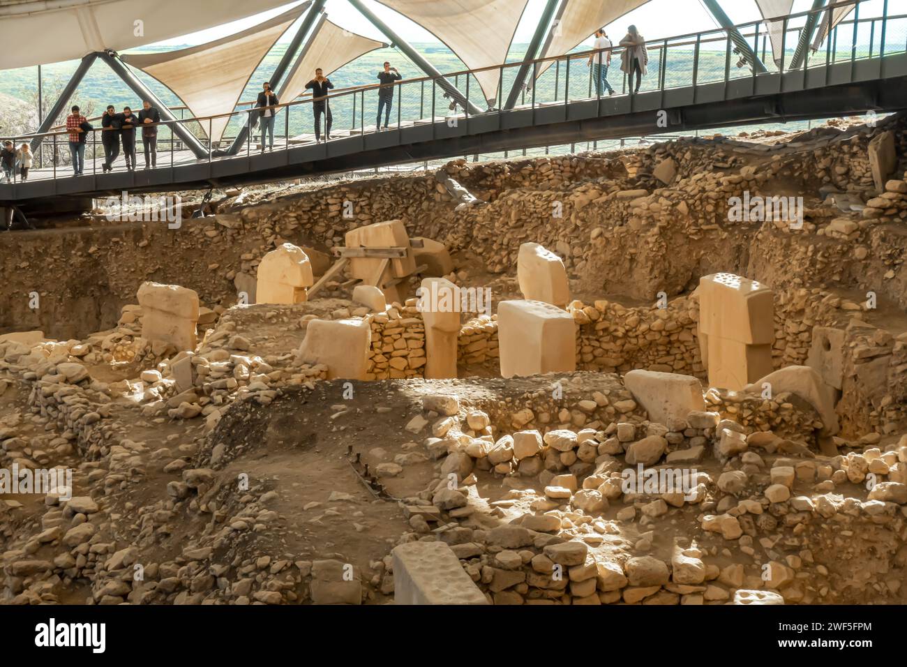 Göbekli Tepe, a Neolithic archaeological site in the Southeastern ...