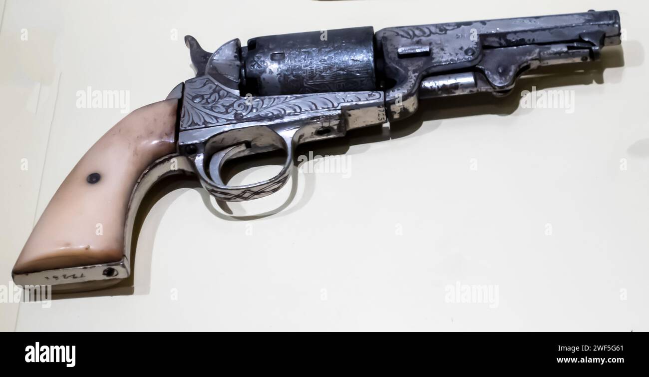 Colt single-action gun Stock Photo - Alamy