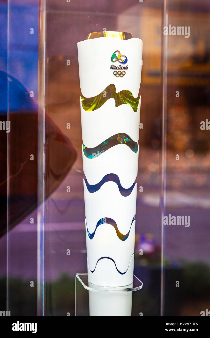 Nashville, TN, USA - 12-24-2023: Famous Rio 2016 Olympic Games colorful ...