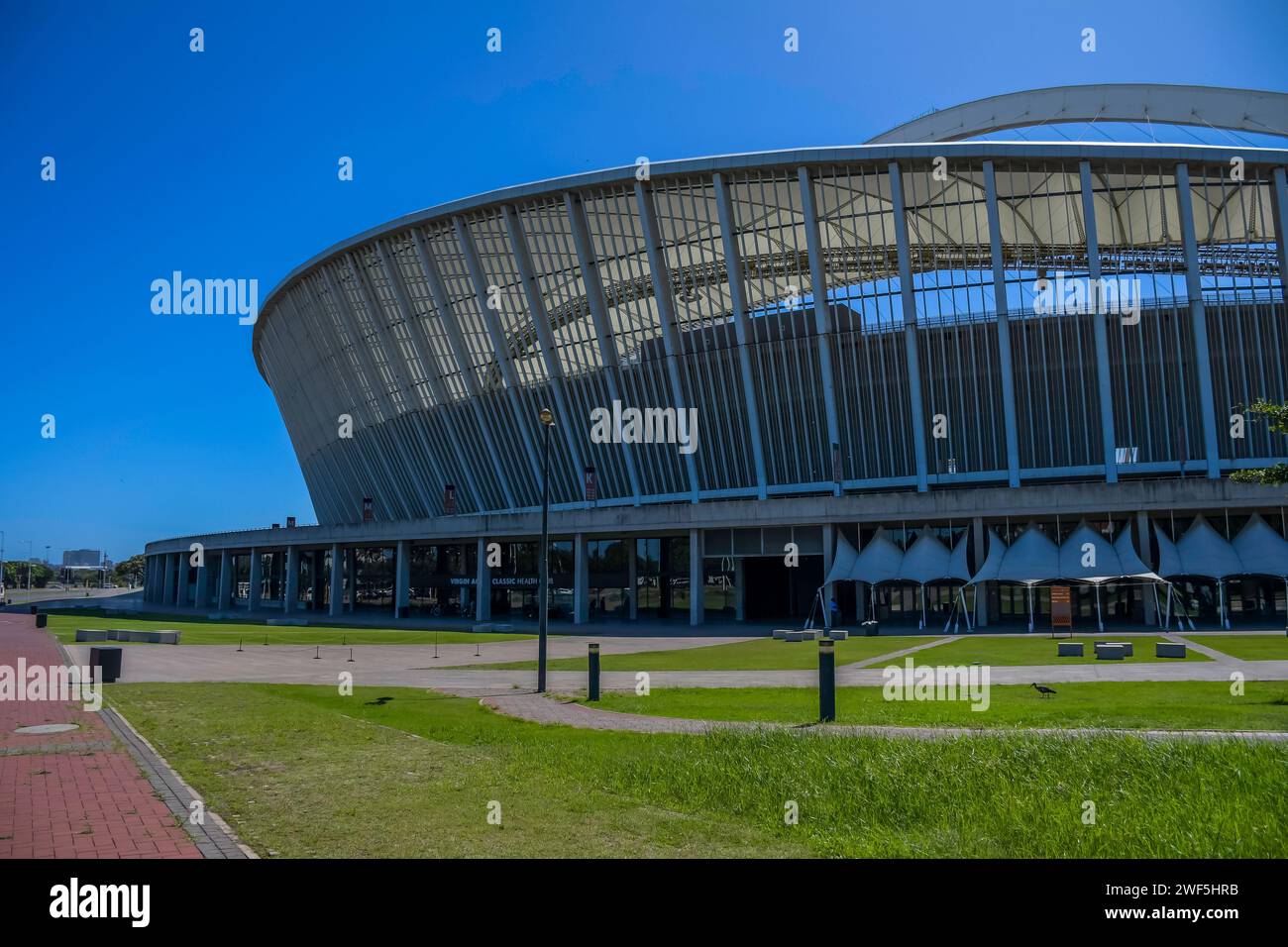 Moses mabhida stadium construction hi-res stock photography and images ...