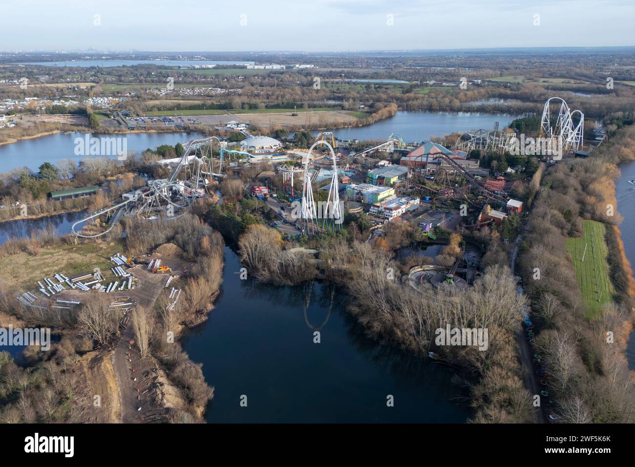 Thorpe park hi-res stock photography and images - Alamy