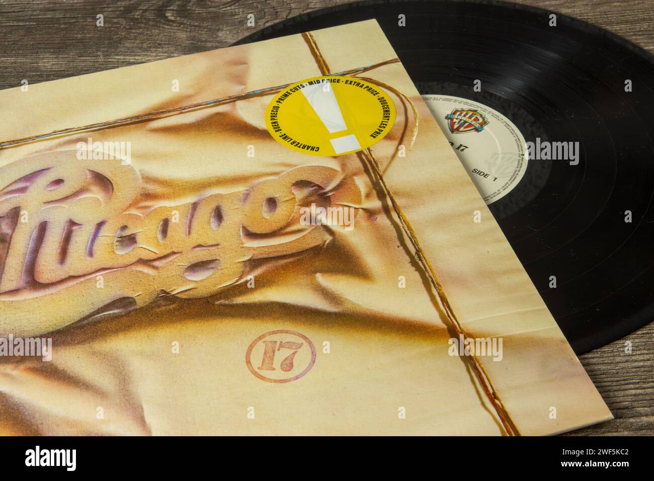 Cover of the album 17 (SEVENTEEN) by the American pop band CHICAGO from ...