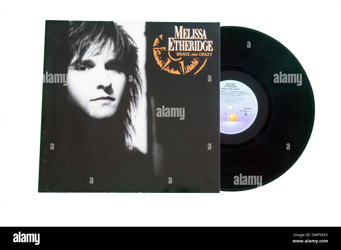 Cover of the album BRAVE AND CRAZY by the American singer MELISSA ...