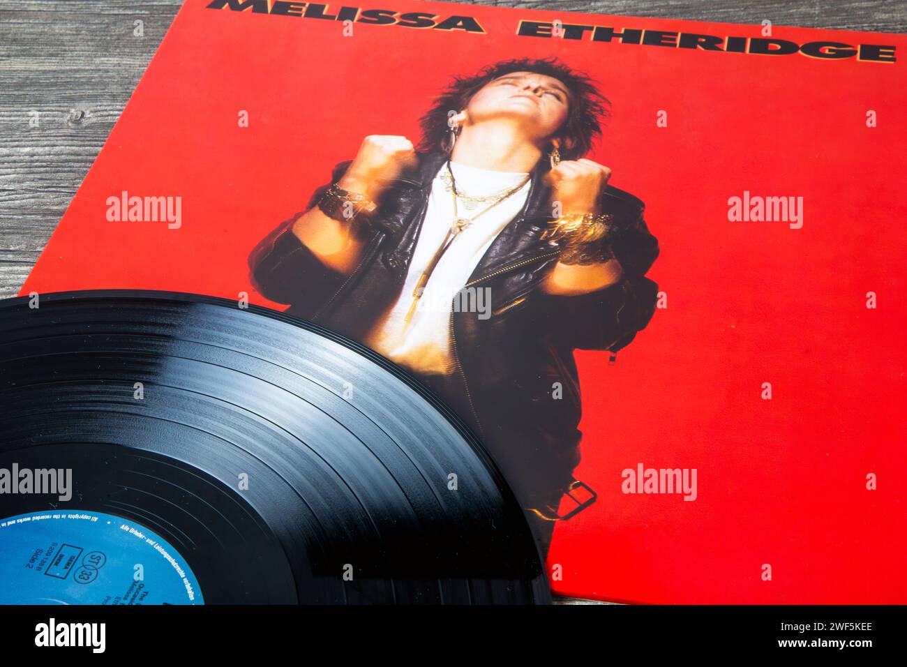 Cover of the eponymous debut album by American singer MELISSA ETHERIDGE ...