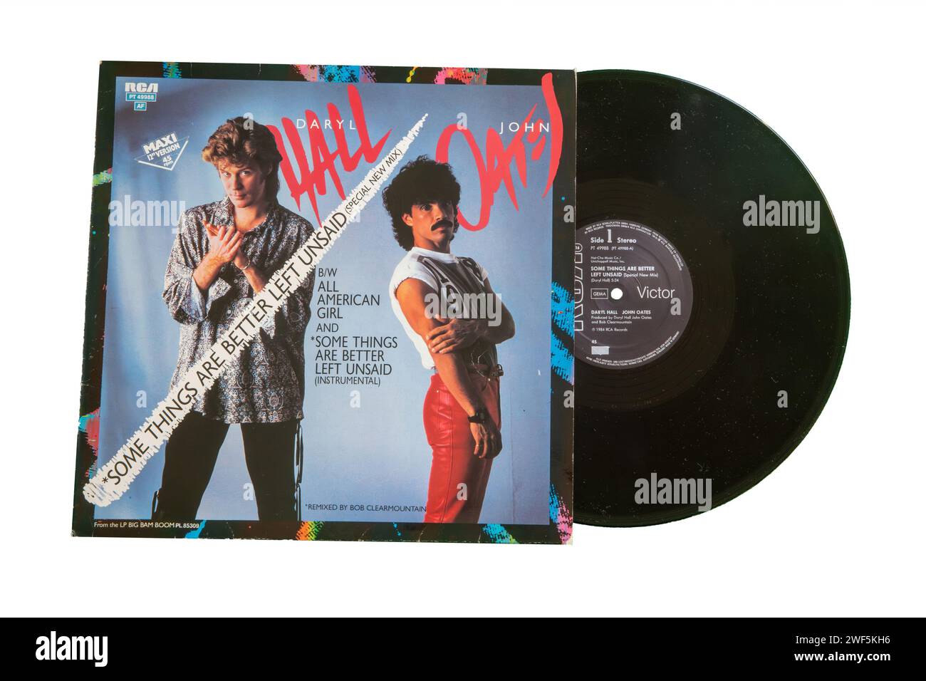 Record from left Cut Out Stock Images & Pictures - Alamy
