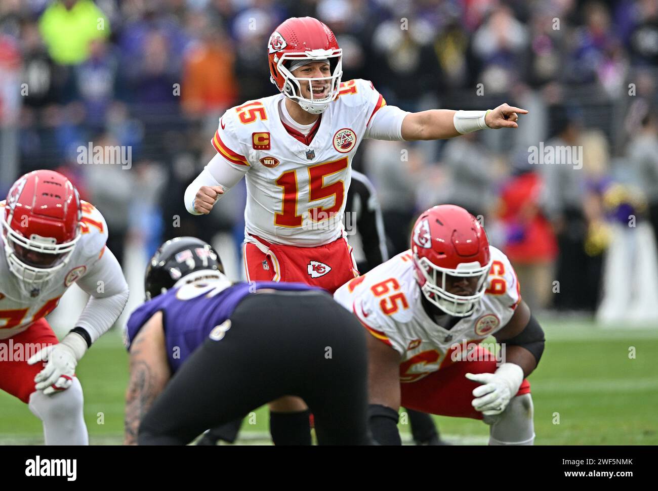 Baltimore, United States. 28th Jan, 2024. Kansas City Chiefs ...