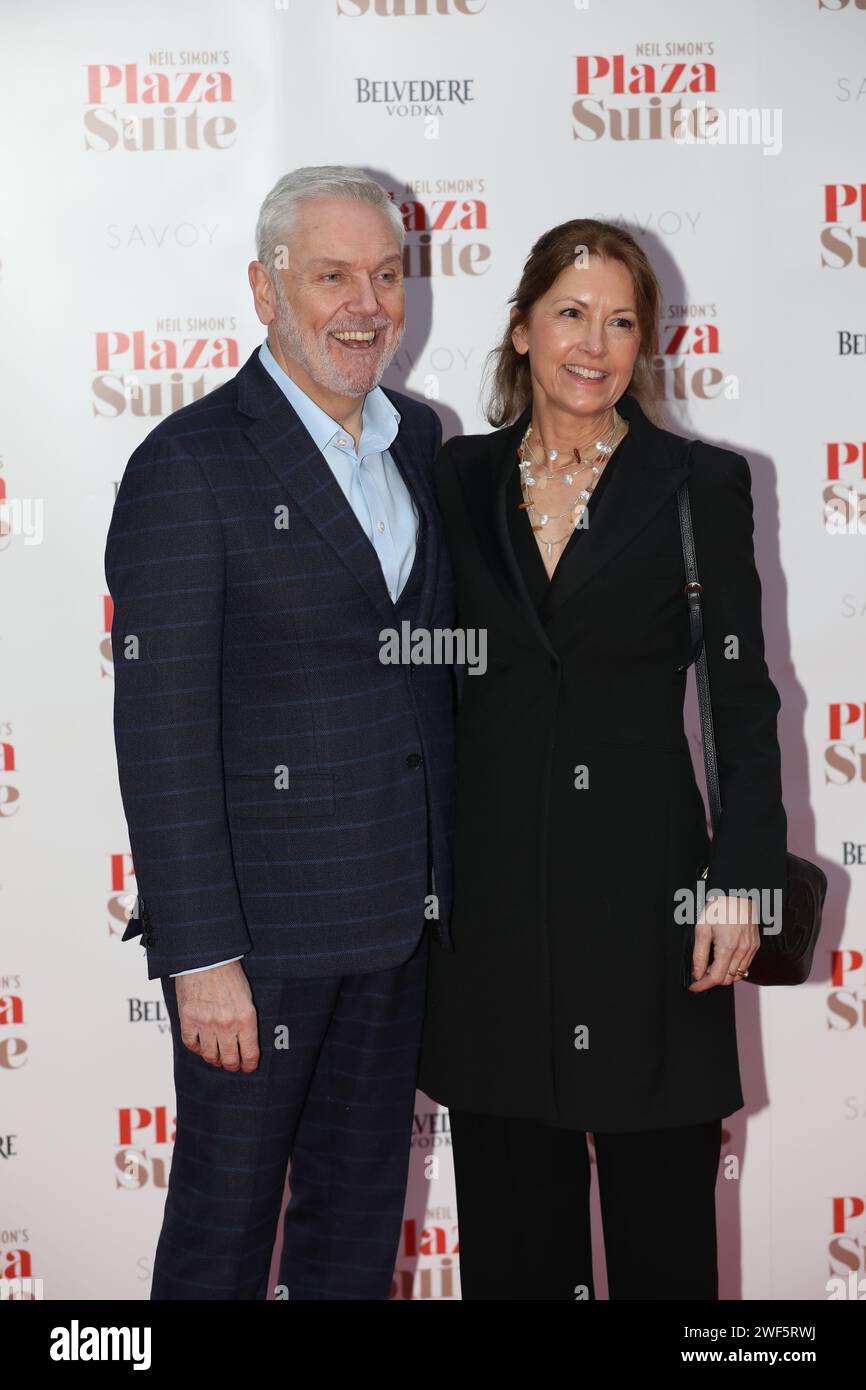 London, UK. 28th Jan, 2024. Brian Conley attends the gala performance ...