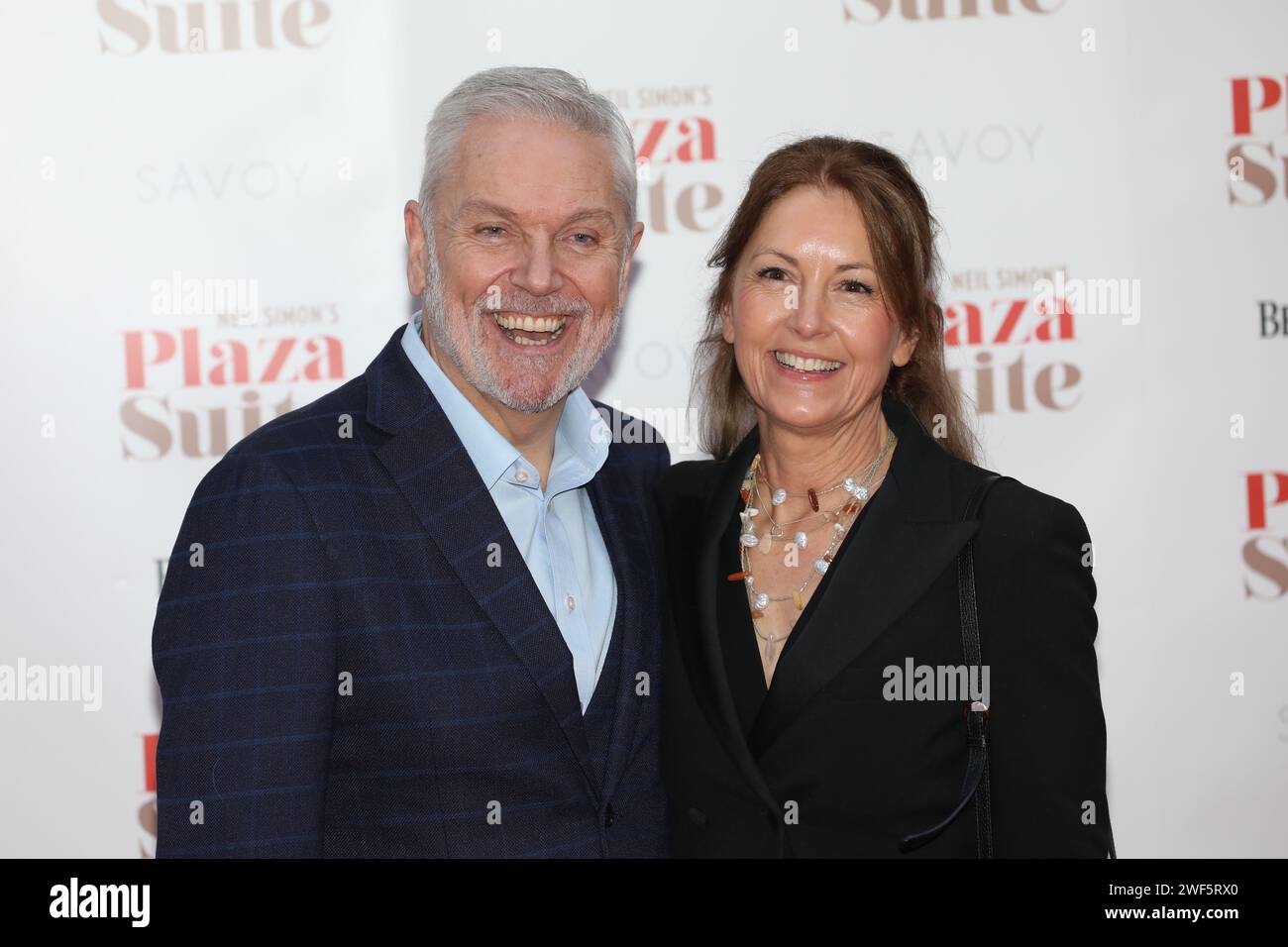 London, UK. 28th Jan, 2024. Brian Conley attends the gala performance ...
