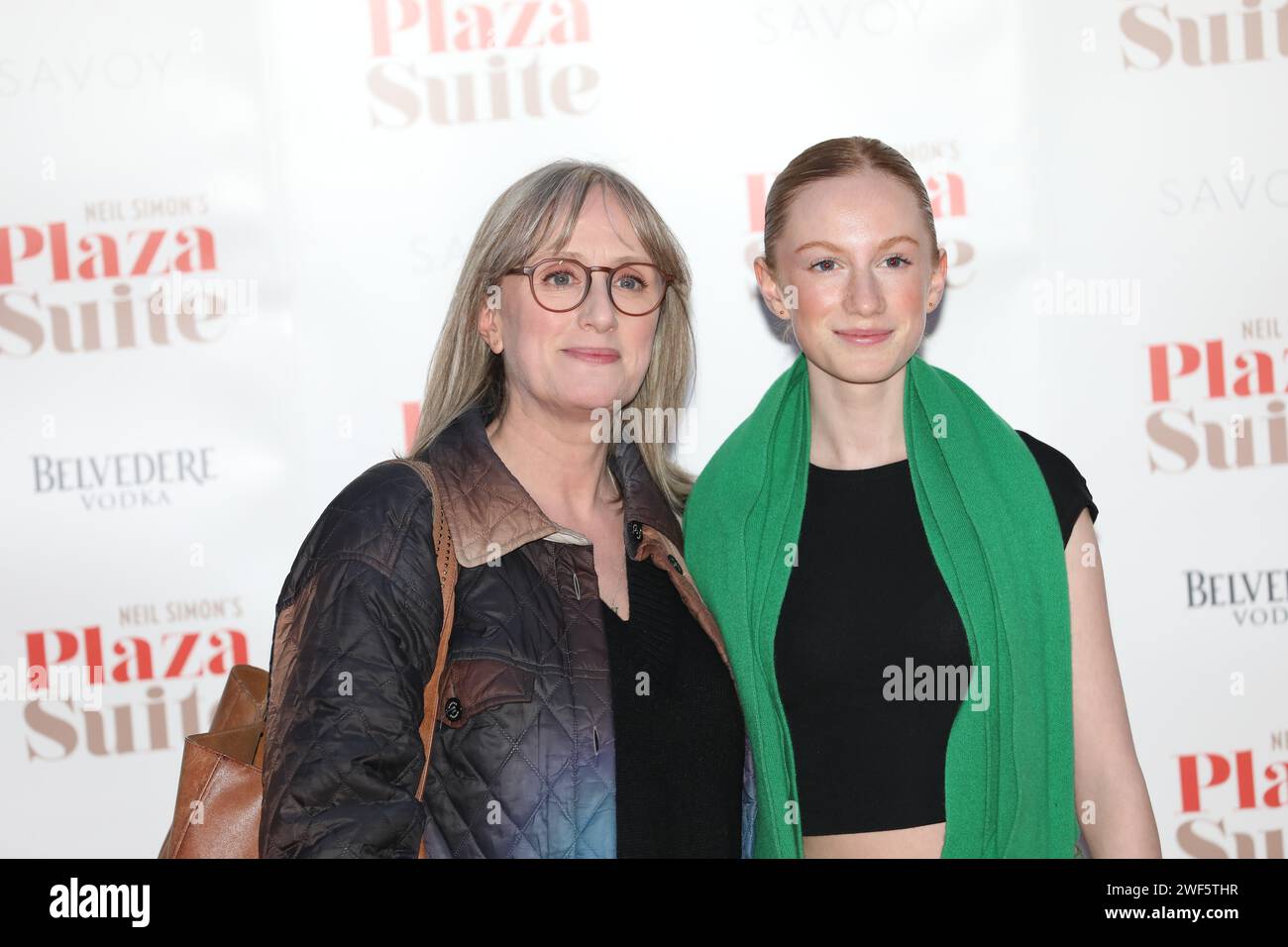 London, UK. 28th Jan, 2024. Jenna Russell and Betsy attend the gala ...