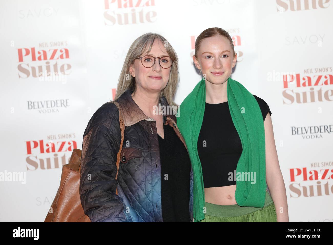 London, UK. 28th Jan, 2024. Jenna Russell and Betsy attend the gala ...