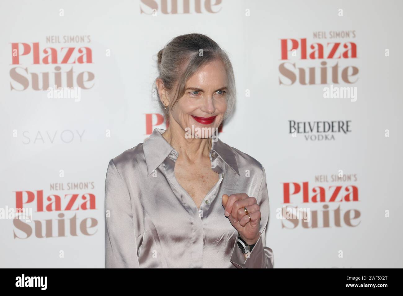London, UK. 28th Jan, 2024. Elizabeth McGovern attends the gala ...