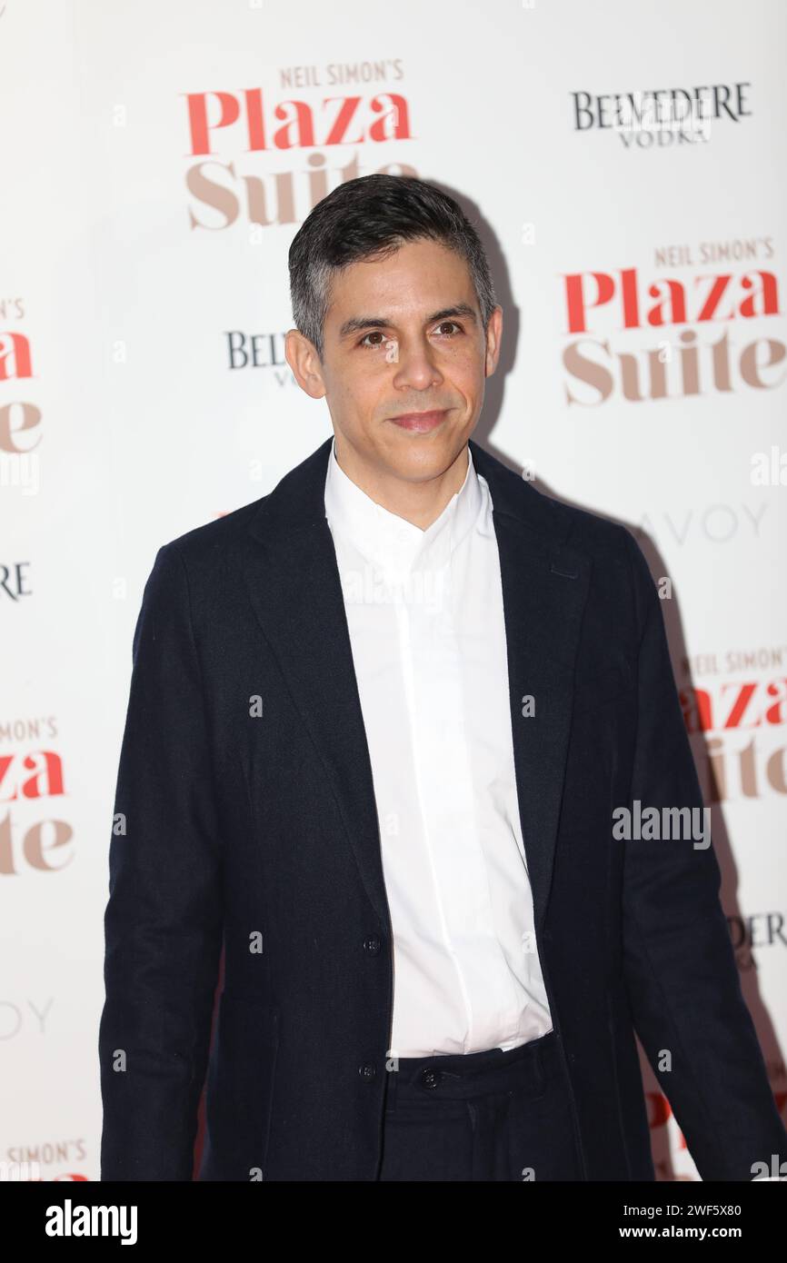 London, UK. 28th Jan, 2024. Matthew Lopez attends the gala performance ...