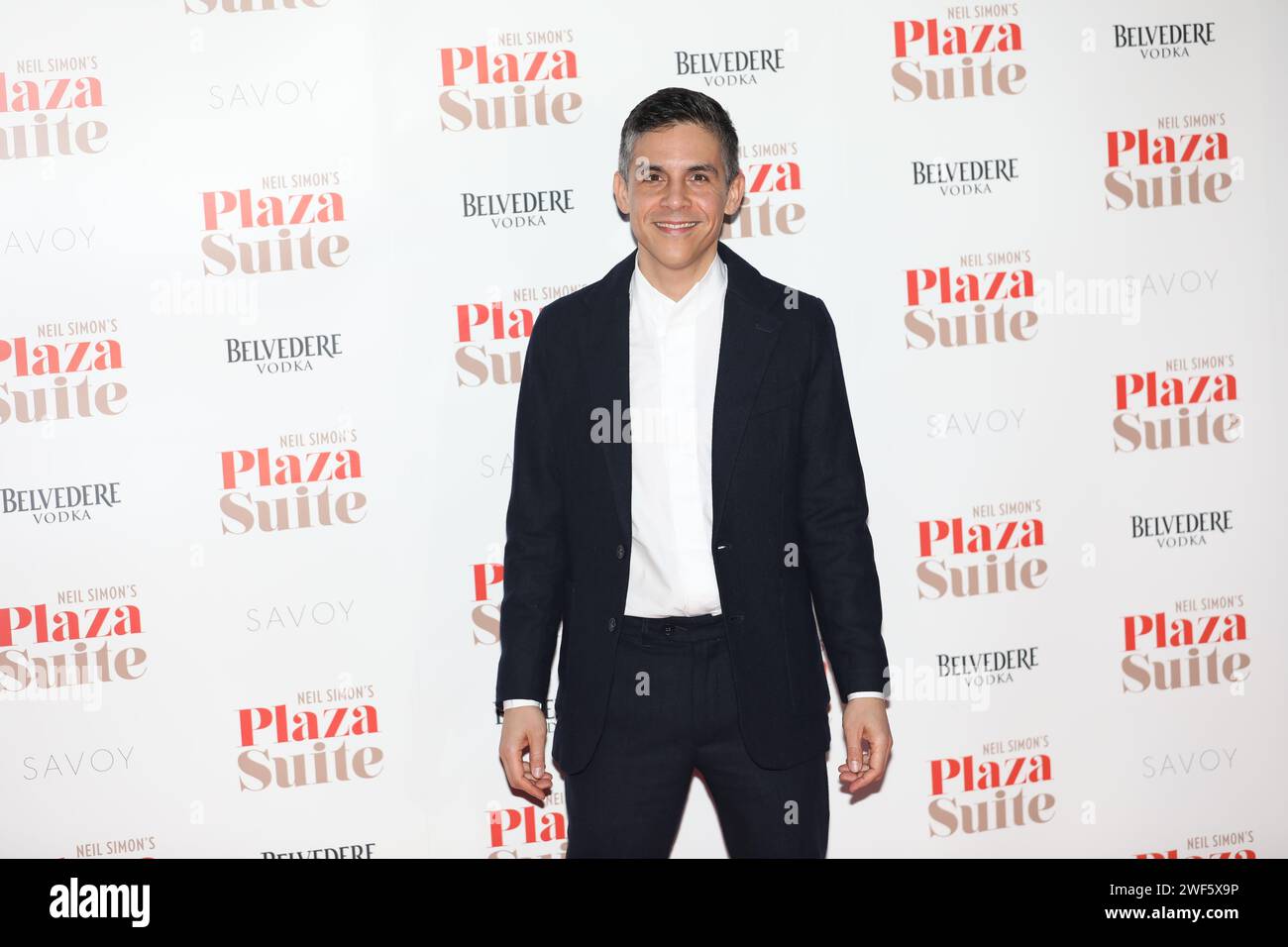 London, UK. 28th Jan, 2024. Matthew Lopez attends the gala performance ...