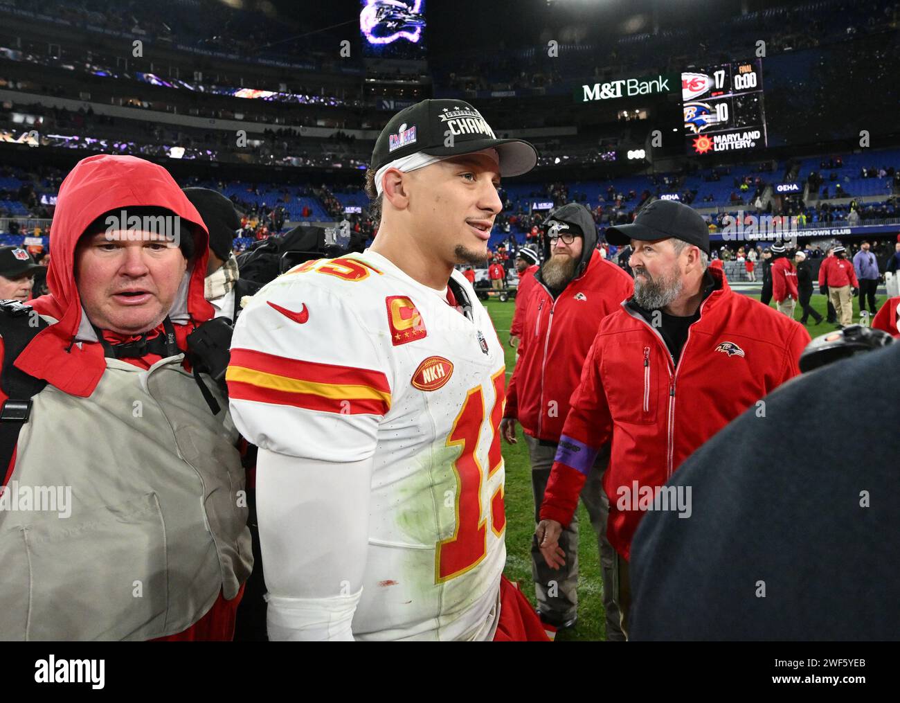 Baltimore, United States. 28th Jan, 2024. Kansas City Chiefs ...