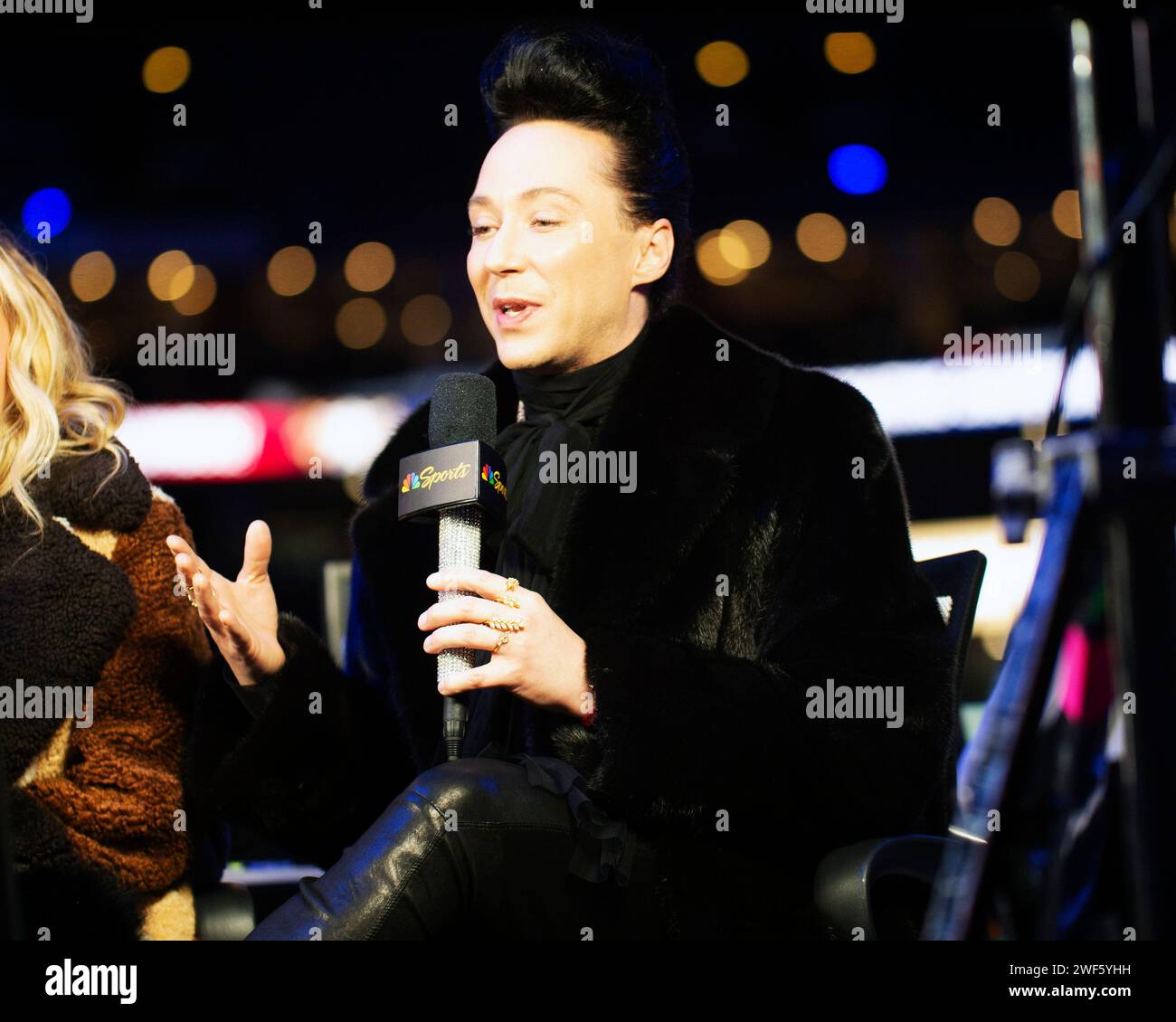 Columbus, Ohio, United States. 28th January, 2024. Johnny Weir at the ...